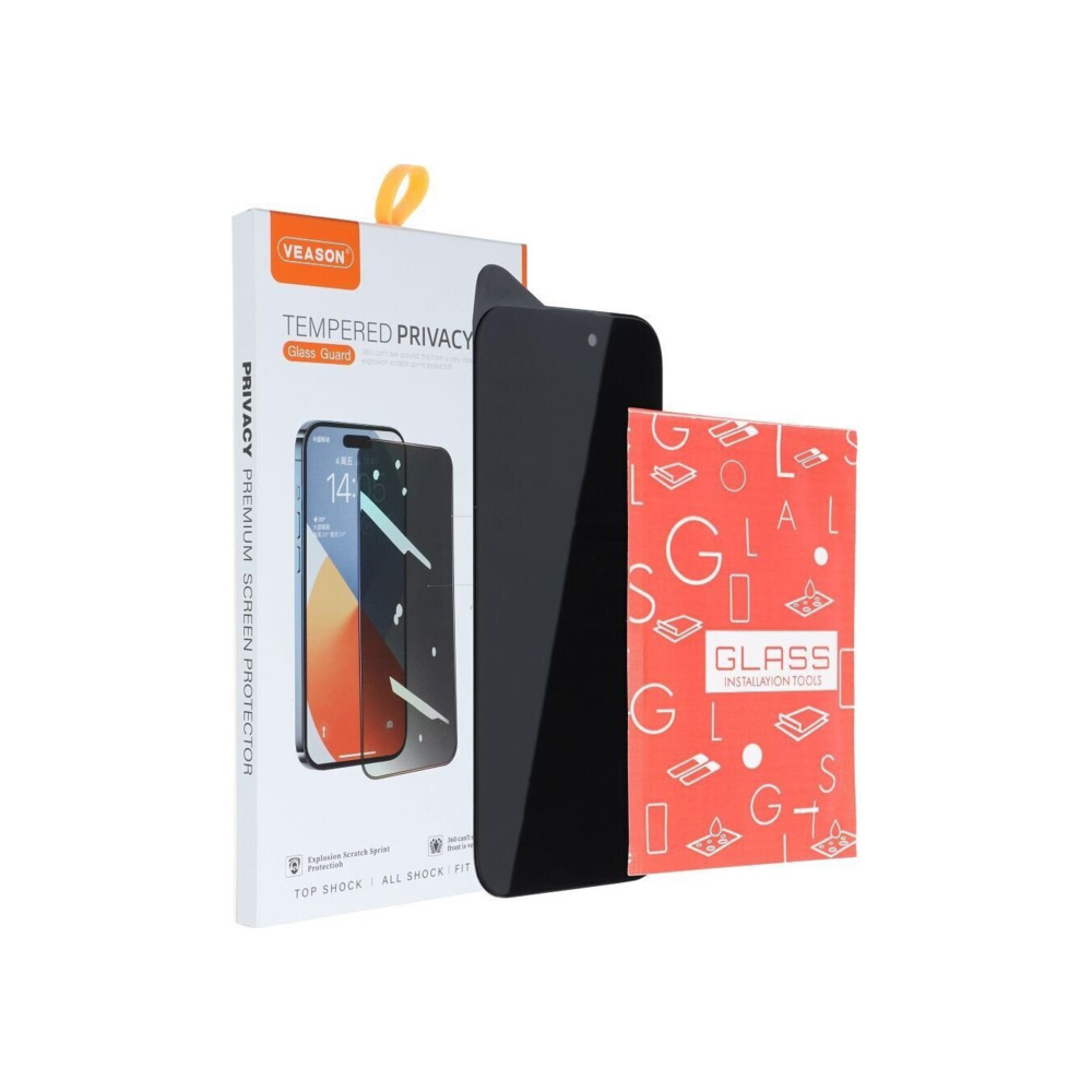 Veason 6D Pro Privacy Tempered Glass (iPhone 14 Pro) i-up.gr